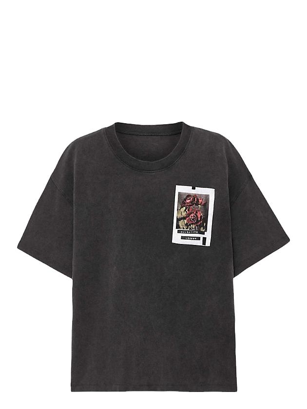 ALLSAINTS london city graphic-print cotton t-shirt l